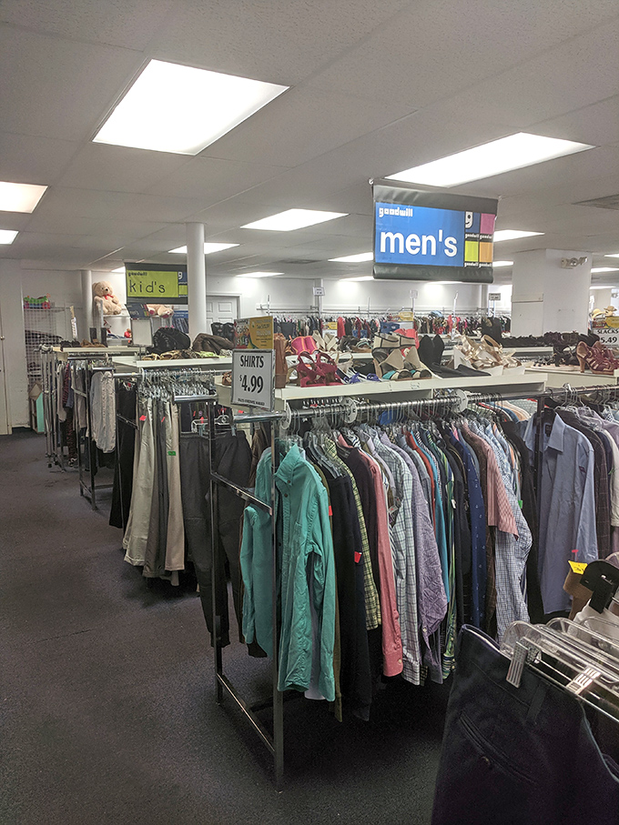 Books, clothes, and quirky home goods, oh my! This Goodwill is like a yard sale curated by your coolest, most eclectic neighbor.