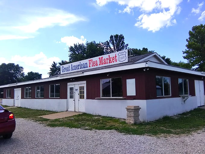 Step into a Norman Rockwell painting come to life. Union's flea market is as American as apple pie and haggling over vintage Coke signs.