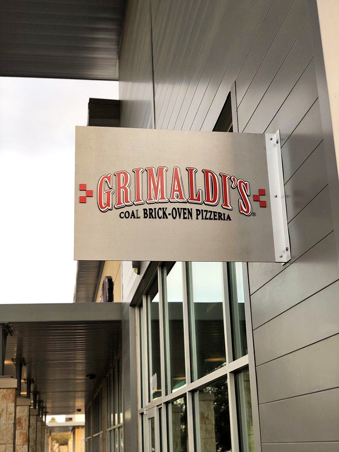 Strings of lights, strings of cheese&mdash;Grimaldi's serves up ambiance and flavor in equal measure. Pizza night just got fancy, y'all!
