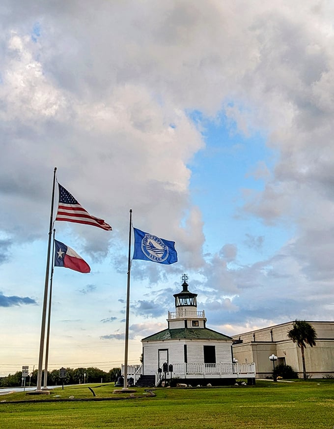 Step inside for a dose of lighthouse life. Warning: may cause severe case of nautical home envy.