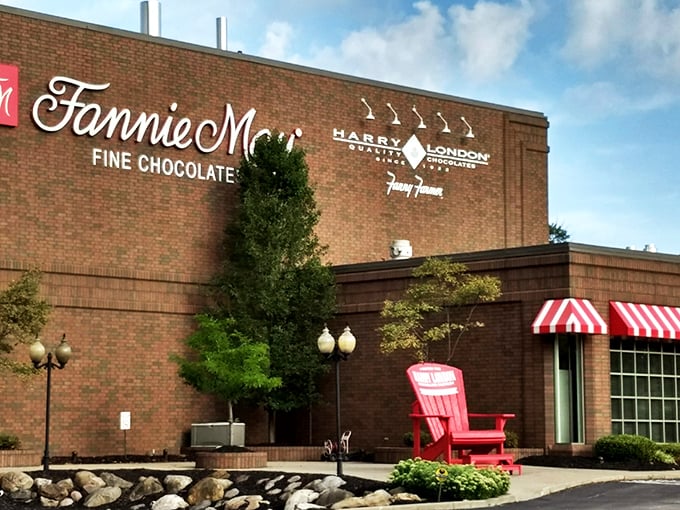 Elegant brick facade, heavenly chocolates within. Harry London's is where cacao gets the royal treatment it deserves.