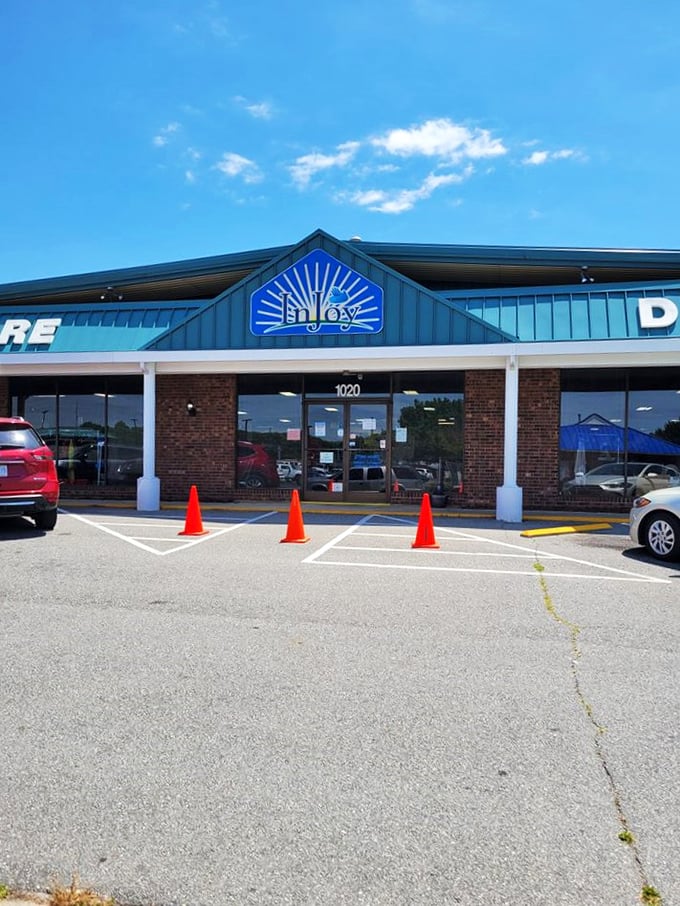 Part treasure chest, part time capsule, InJoy is a thrifter's playground where every aisle holds the potential for a "jackpot" moment.