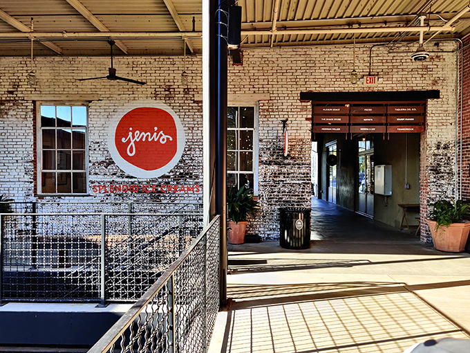 Ice cream with star power. Jeni's vibrant storefront promises flavor combinations that are anything but vanilla. Time to expand your palate!