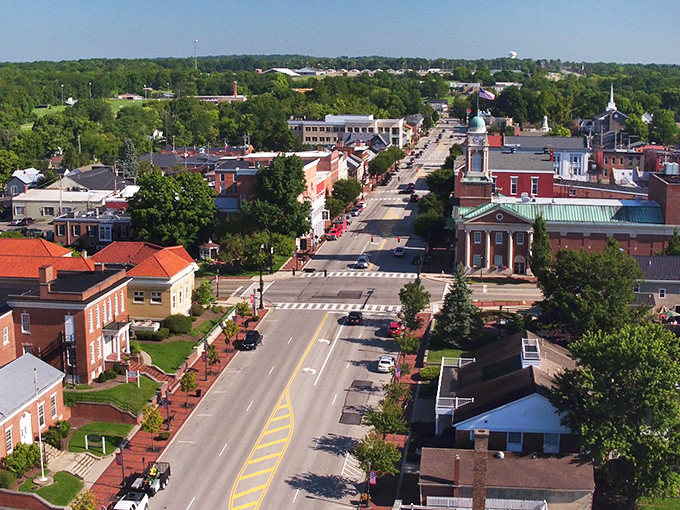 All aboard the nostalgia express! Lebanon's vintage charm is on full display, from its historic storefronts to its scenic railroad.