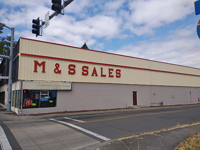 Aisles of potential jackpots await. Who knows? That dusty box might contain vinyl gold or your next conversation piece!