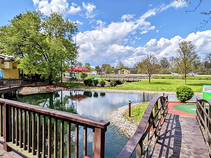 Glow-in-the-dark mini-golf? It's like putting on the moon, but with better snacks and less space suits.