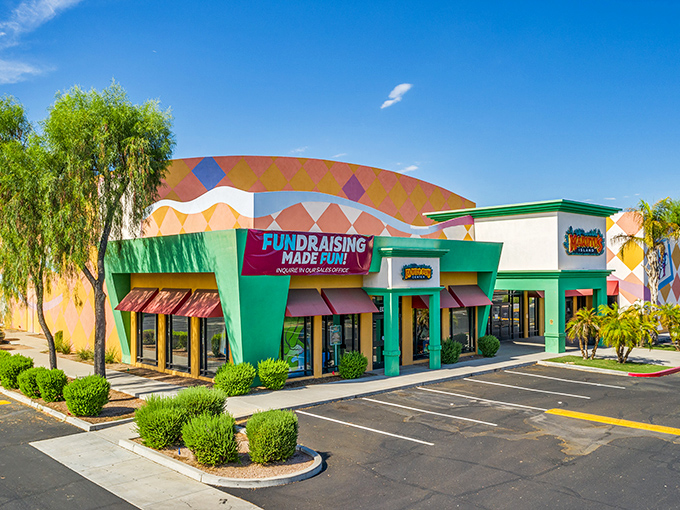 Who needs a beach when you've got Makutu's? This vibrant playground is like a postcard from paradise come to life.