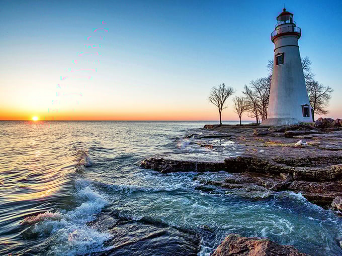 Marblehead: Where the lighthouse stands tall and the fish fry stands taller. Lake Erie never looked so good – or tasted so delicious.
