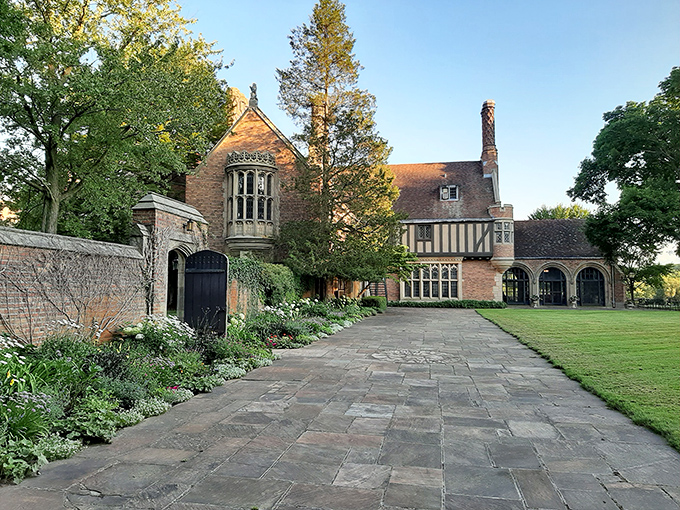 Tudor revival meets Motor City royalty at Meadow Brook. It's like Downton Abbey and Detroit had an architectural love child.