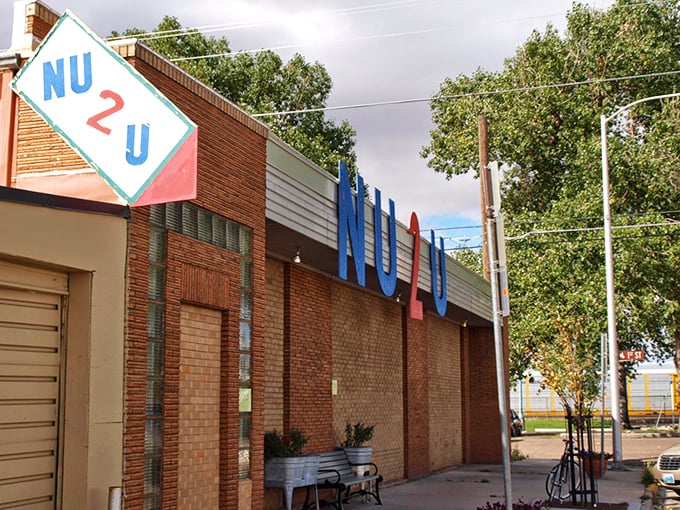 Laramie's Nu 2 U: The thrift store equivalent of a mixtape from your coolest friend. Its retro charm promises a treasure hunt of epic proportions inside.