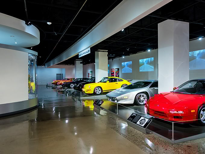 Holy hot rods, Batman! This collection of movie cars and concept vehicles is more star-studded than the Hollywood Walk of Fame.