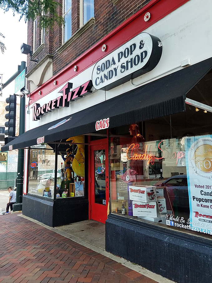 Great Scott! This place is like Doc Brown's DeLorean crashed into Willy Wonka's factory. Time-travel never tasted so sweet!