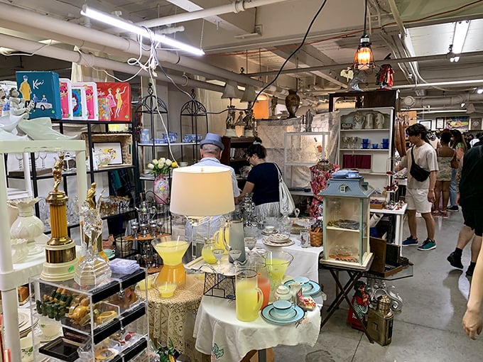 Retro chic meets modern flair at SoWa. It's like stepping into a wes anderson film, but with better shopping opportunities.