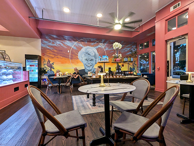 Desserts so divine, they'll make you believe in a higher power! Sweet Eleanor's twinkling lights beckon you into a sugar-coated paradise.