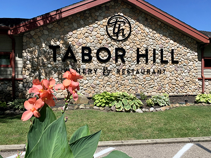Sip, savor, and soak in the views at Tabor Hill. It's like a postcard come to life, but with the added bonus of wine!