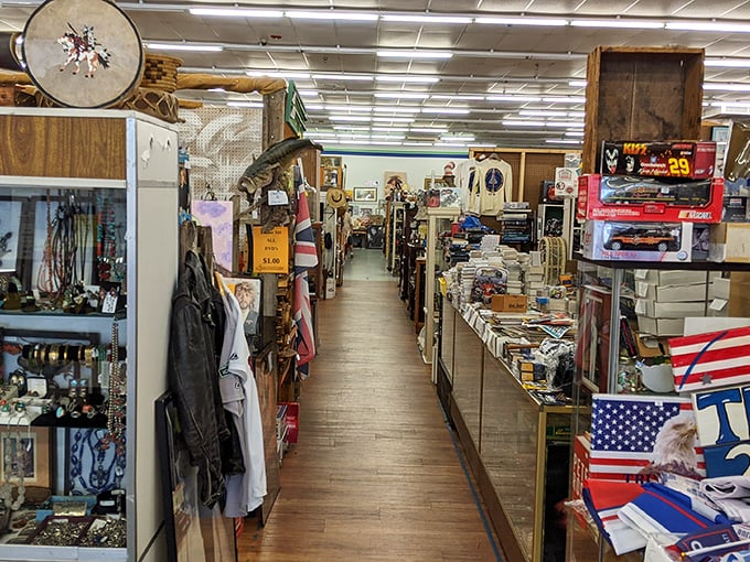 From kitschy to classy, this antique wonderland has it all. It's like raiding your grandparents' attic, if your grandparents collected everything cool ever made.