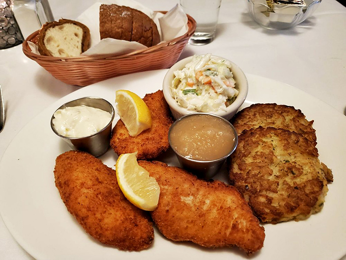 Crispy, golden, and utterly irresistible. This fish fry is the Batman of Milwaukee cuisine &ndash; the hero your Friday night deserves.