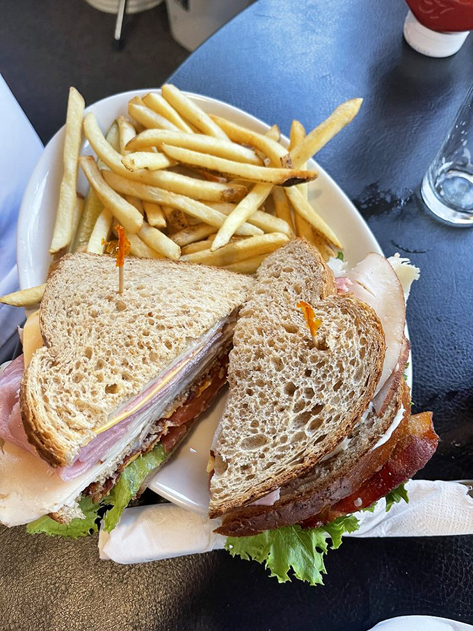 Sandwich goals achieved! This club could easily feed a small village &ndash; or one very determined, very hungry diner.