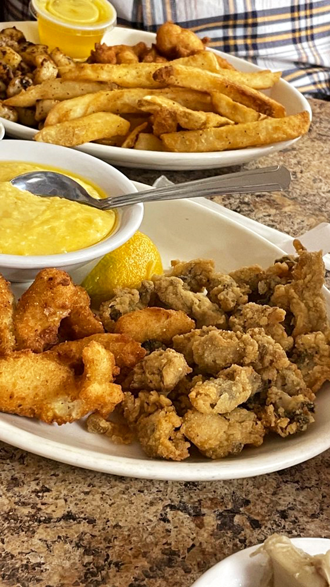 Fried perfection on a plate! These golden morsels are crunchier than the soundtrack of a nature documentary.