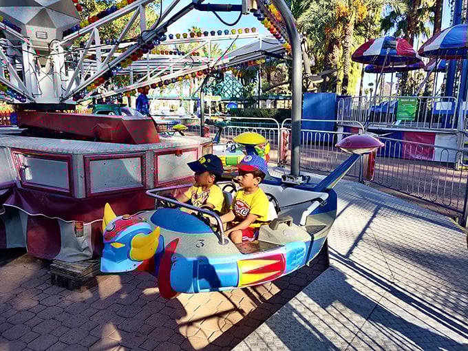Ahoy, mateys! These pint-sized pirates are sailing the seven seas of fun, proving that landlocked Arizona can still have its nautical adventures.