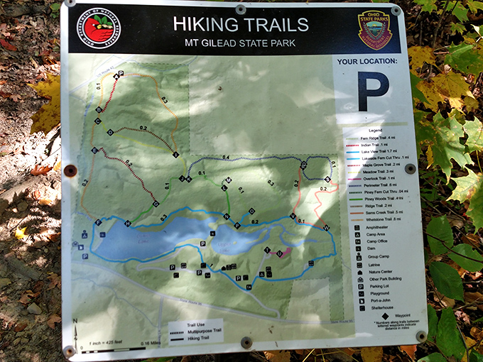 The treasure map to outdoor bliss! This trail guide promises more twists and turns than a season of "Game of Thrones."