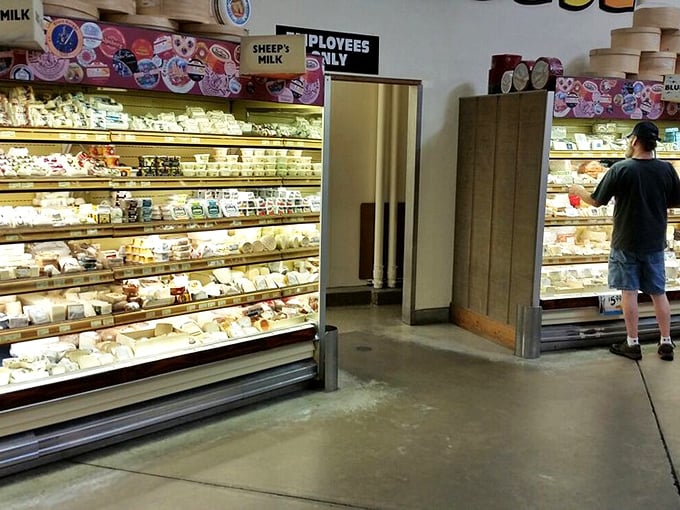 Cheese lovers, rejoice! This dairy dreamland is so vast, you might need to leave a trail of breadcrumbs to find your way back.