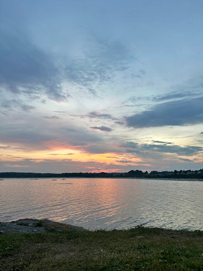 Sunset at Kettle Cove: Where the sky puts on a show that would make Broadway jealous. No tickets required!