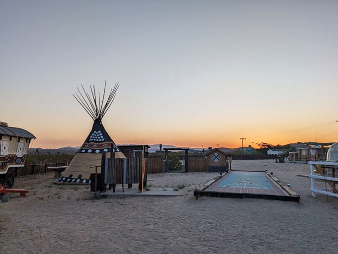 Teepee or not teepee, that is the question. Shakespeare meets the Wild West in this sunset spectacle.