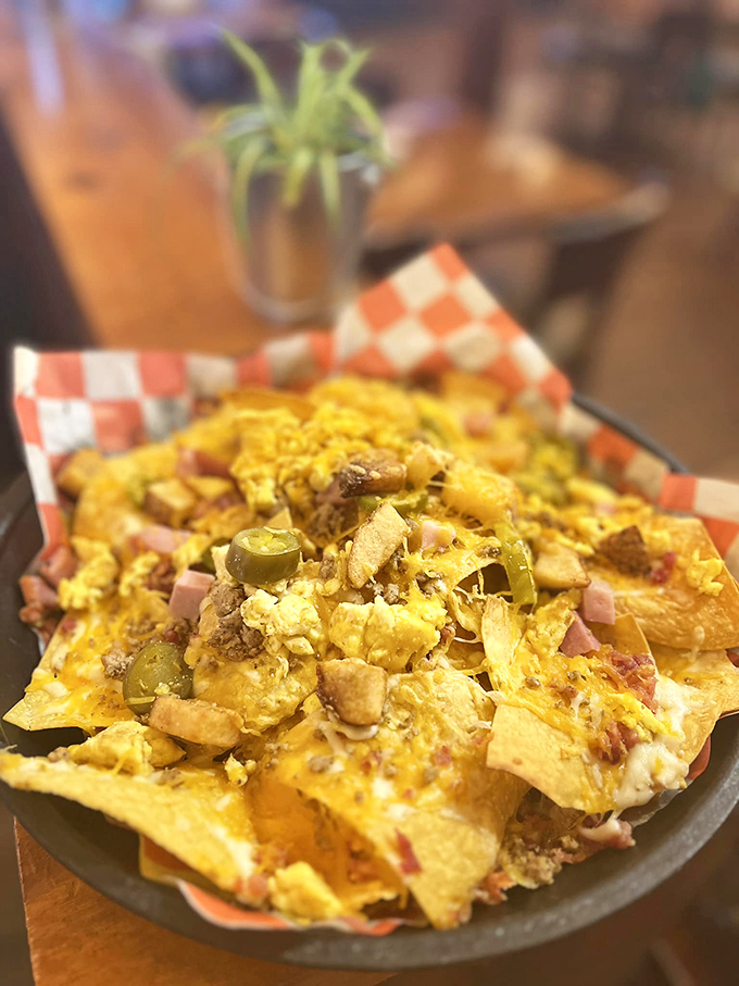 Nacho average appetizer! These loaded nachos are a fiesta on a plate. It's like Mardi Gras met Cinco de Mayo and threw a party.