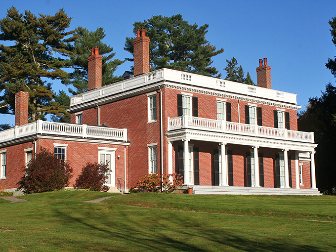 Stately splendor meets historical intrigue at the Black House. It's like Downton Abbey decided to vacation in Maine and never left.