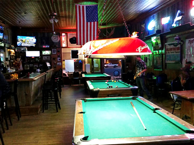 Rack 'em up and roll back the years! These pool tables have seen more action than a soap opera marathon.