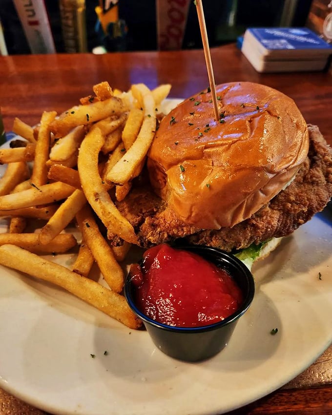 This sandwich isn't just a meal, it's an event. The kind that makes you want to send out "Save the Date" cards to your stomach.