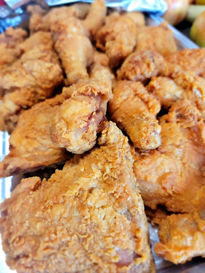 Crispy on the outside, juicy on the inside &ndash; these chicken pieces are the Goldilocks of fried poultry. Just right in every way!