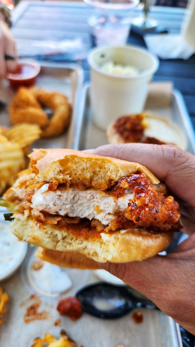 Fargo's bringing the heat! This hot chicken sandwich isn't just spicy&mdash;it's a flavor rollercoaster that'll make your taste buds stand up and cheer.