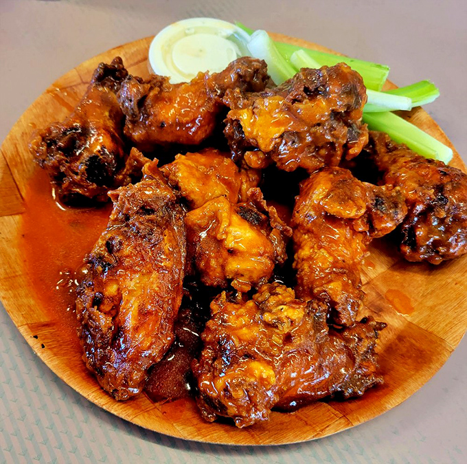 Holy hot wings, Batman! These fiery morsels pack more punch than a superhero showdown. Prepare for a flavor explosion!