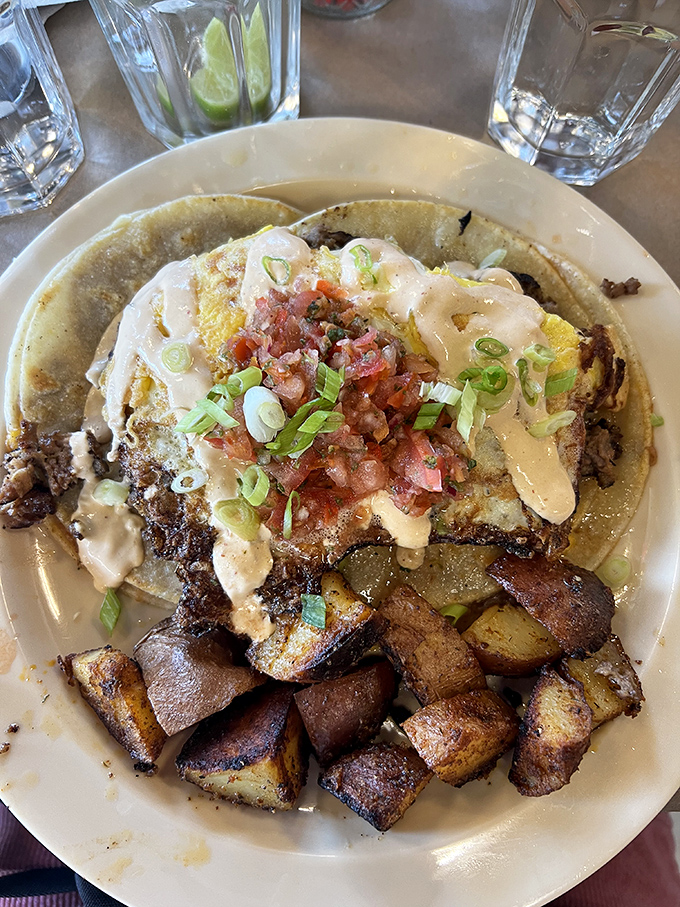 Holy guacamole! These huevos rancheros are bringing the fiesta to your taste buds. No siesta required.