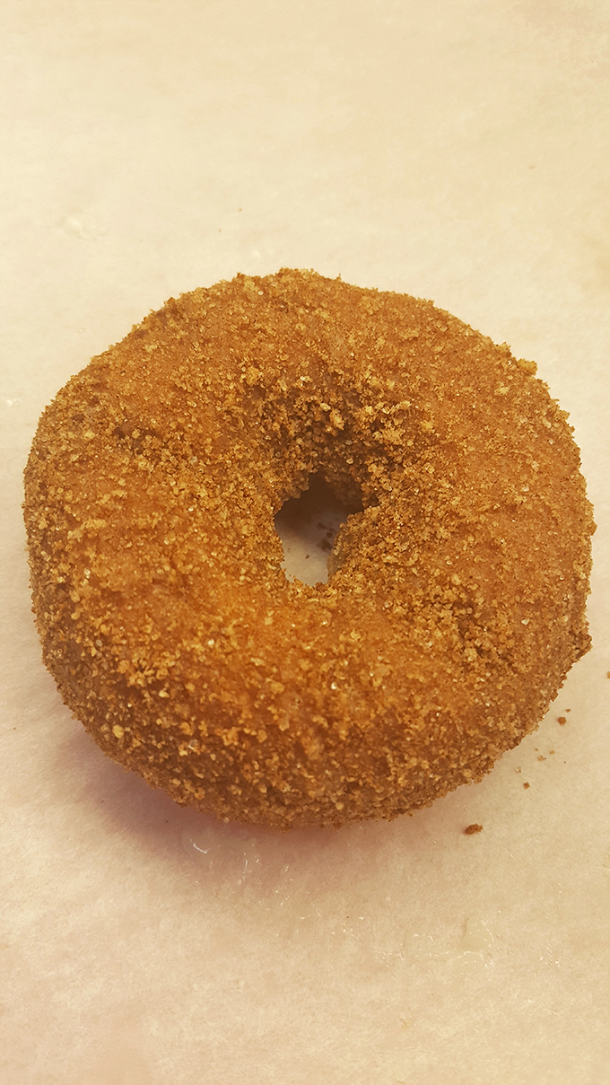 Meet the old-fashioned: the Sean Connery of donuts. Rugged, distinguished, and irresistibly charming with its craggy exterior and tender heart.