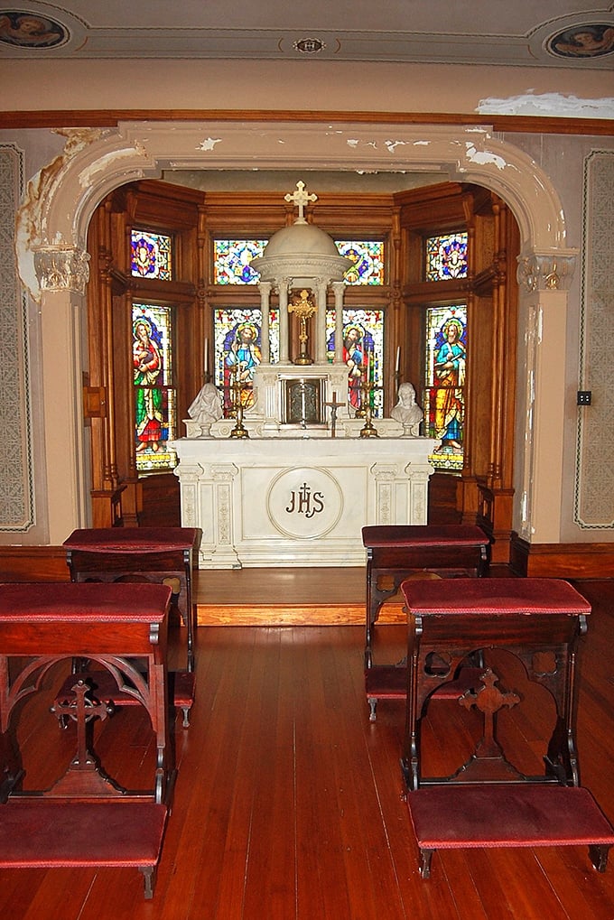 "Holy architecture, Batman!" The ornate chapel proves that even prayer can be a feast for the eyes in this palatial wonder.