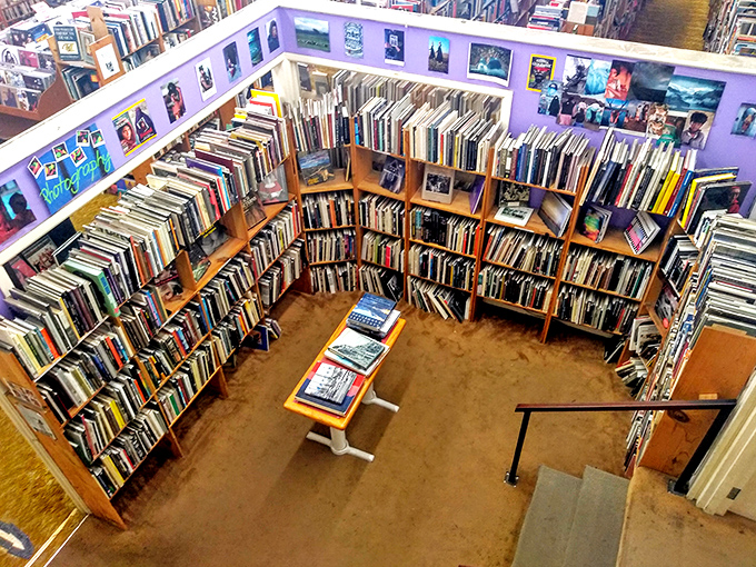 Freeze frame on fascination! The photography book section is a visual feast, where Ansel Adams' landscapes mingle with Annie Leibovitz's portraits.