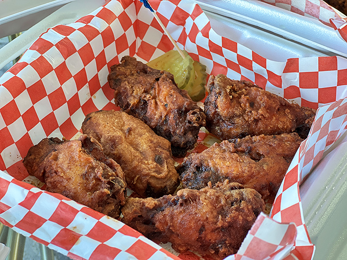 Plain? Hardly! These wings are the Meryl Streep of chicken &ndash; they don't need fancy costumes to steal the show.