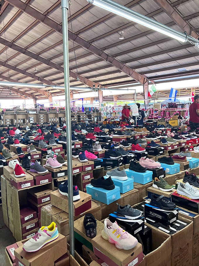 Shoe heaven or sole-searching paradise? With this many options, you might need a map to find your perfect pair!