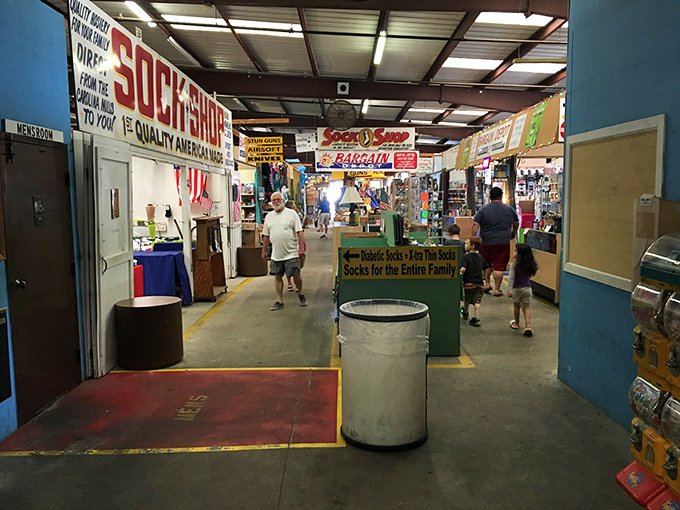People-watching paradise! At Oldsmar Flea Market, the shoppers are as diverse and interesting as the merchandise.