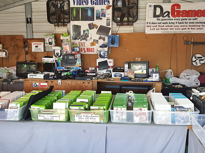 Game on! This pixelated paradise is where retired consoles come to relive their glory days and find new homes.