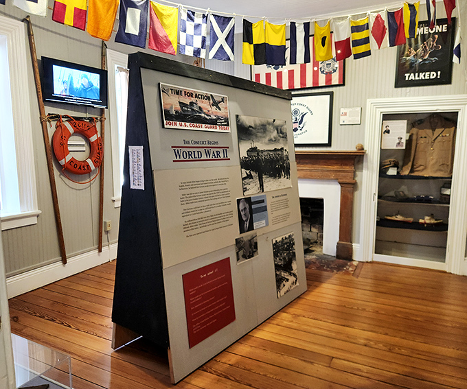 World War II exhibit: Where history comes alive without the uncomfortable time travel side effects.