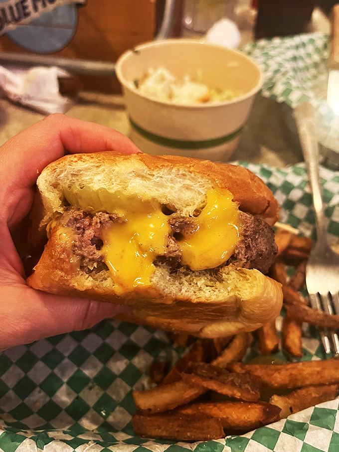 Meet the burger of your dreams &ndash; it's love at first bite! This beauty could make even the Mona Lisa crack a smile.