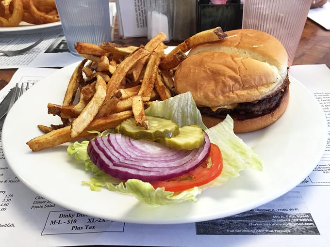 Hold onto your hats, folks! This burger isn't just a meal, it's a flavor explosion waiting to happen. Juicy, messy, and oh-so-satisfying.