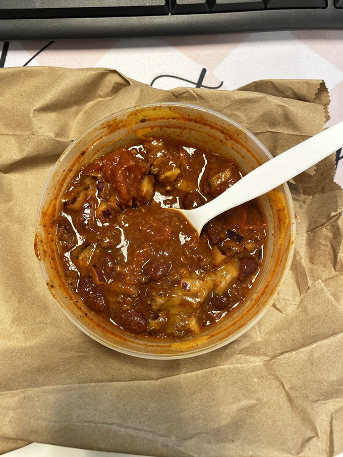 Chili so hearty, it could warm up a polar bear! This bowl of comfort is like a hug for your insides.