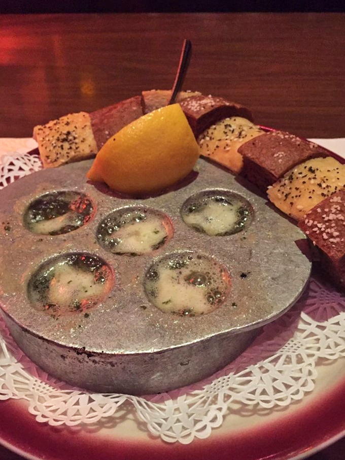 Escargot, oh l&agrave; l&agrave;! These buttery morsels are like the James Bond of appetizers &ndash; smooth, sophisticated, and irresistibly charming.