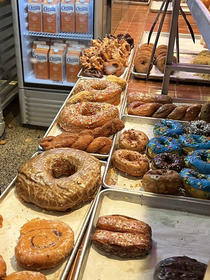 Fresh from the fryer, these golden rings of joy are like edible halos. Who says you can't taste divinity?