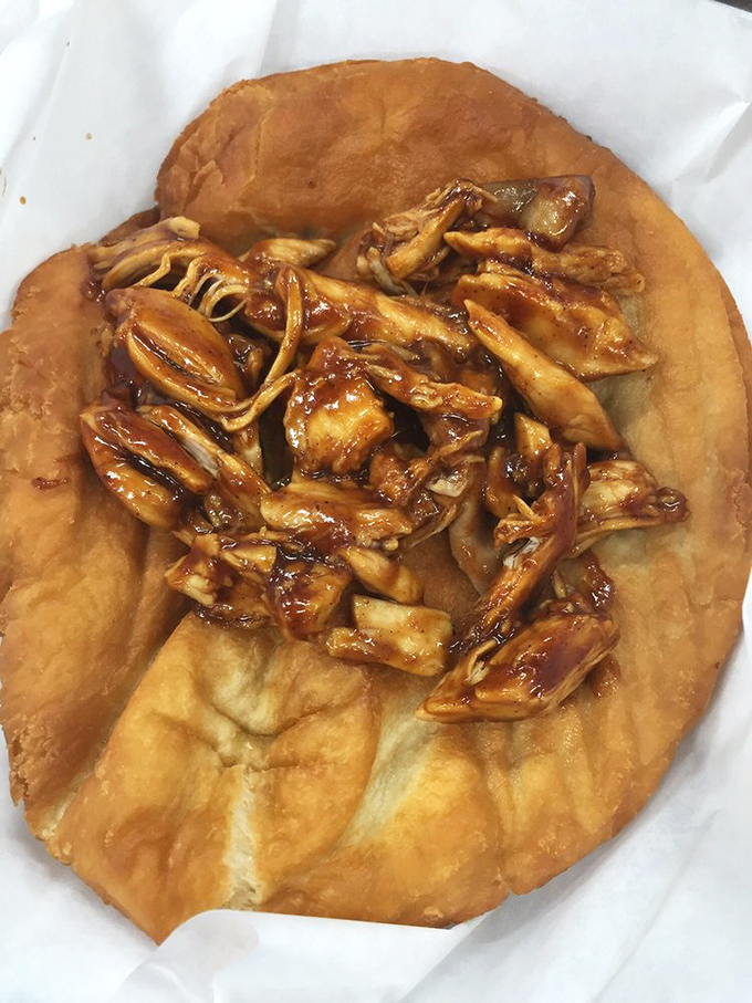 Fry bread that'll make you say "oh my!" Golden, crispy, and loaded with savory goodness &ndash; it's Arizona on a plate.